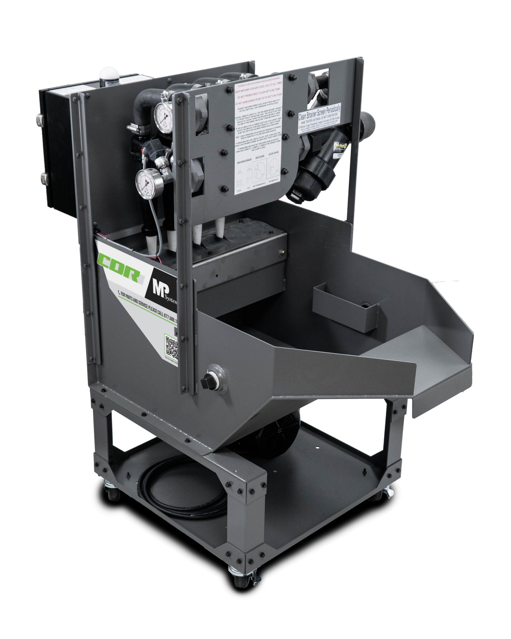CNC Machine Tool Coolant Filtration - MP Systems